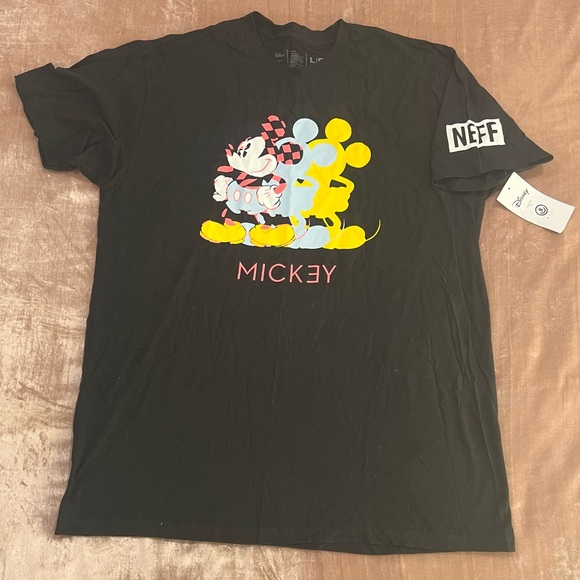 Disney | Shirts | Neff X Disney Mickey Mouse Tee | Poshmark
